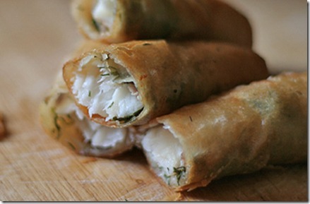 Filipino Food Feast: Fish Lumpia Shanghai (Fried Fish Spring Rolls)